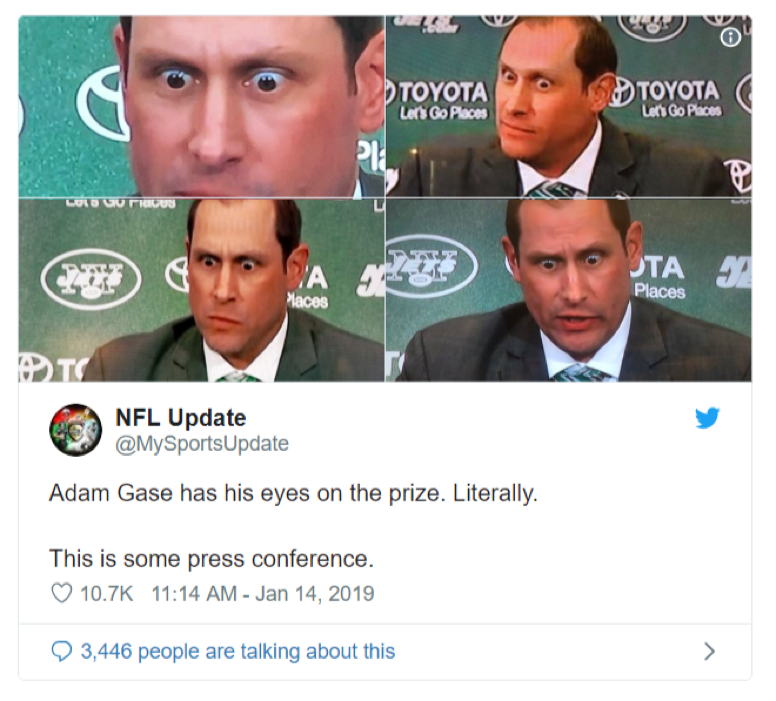 PR Failure #13 ・NY Jets' Adam Gase Media Interviews ・Fearey Group